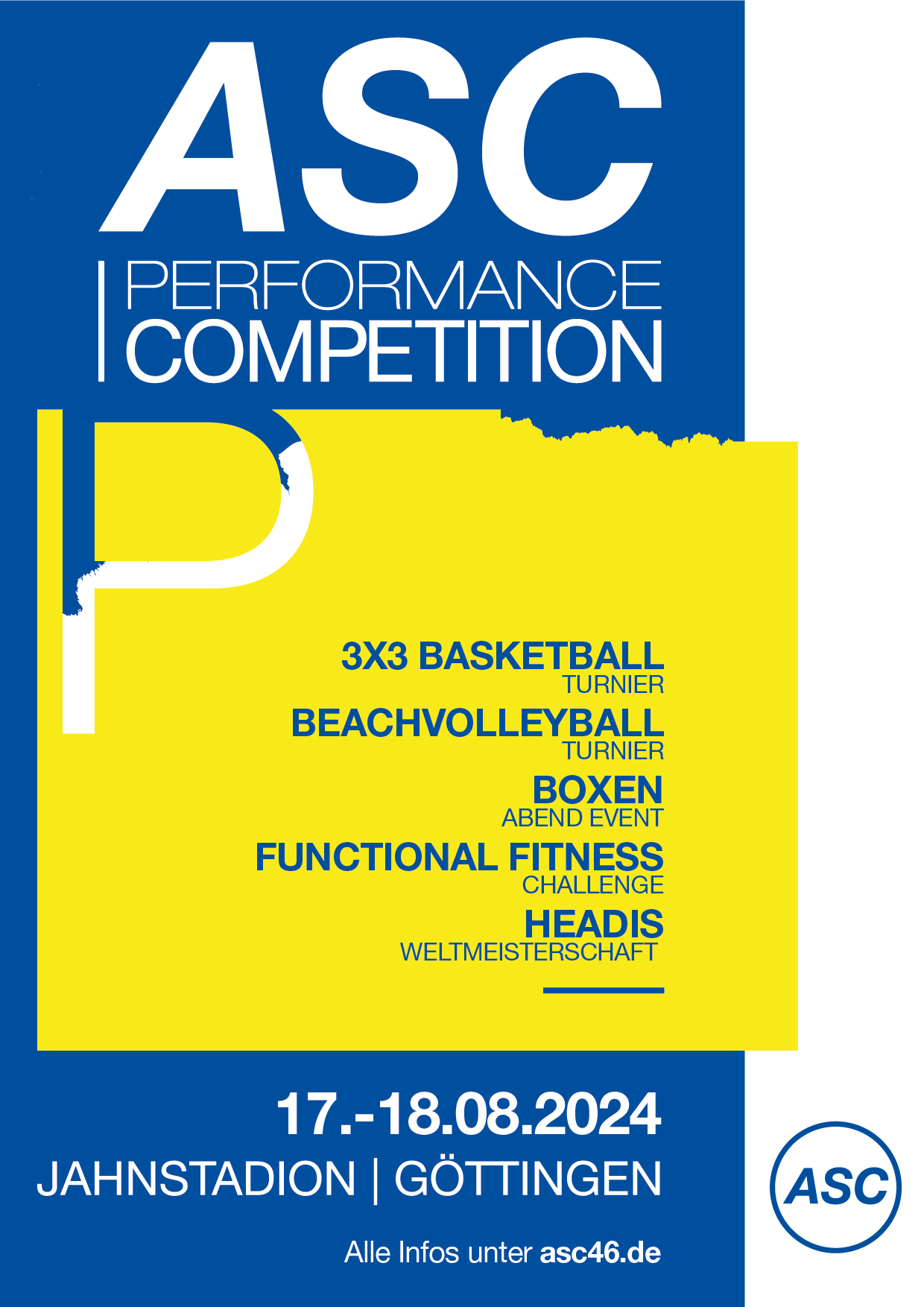 Performance competition - ASC Göttingen